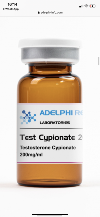 Adelphi Research Test Cypionate 200 - Scotland Muscle supplements